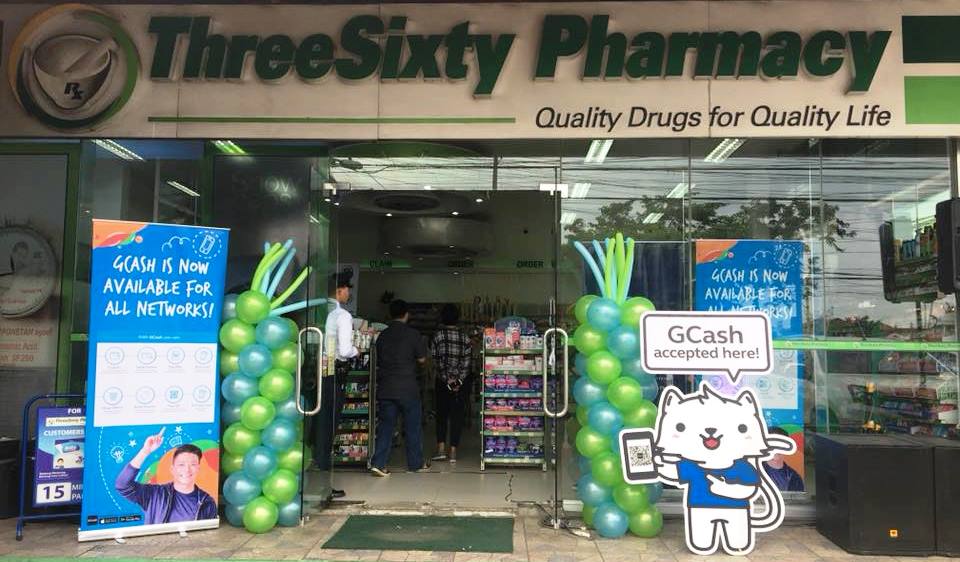GCash now accepted at ThreeSixty Pharmacies - lifeisbeyeeutiful